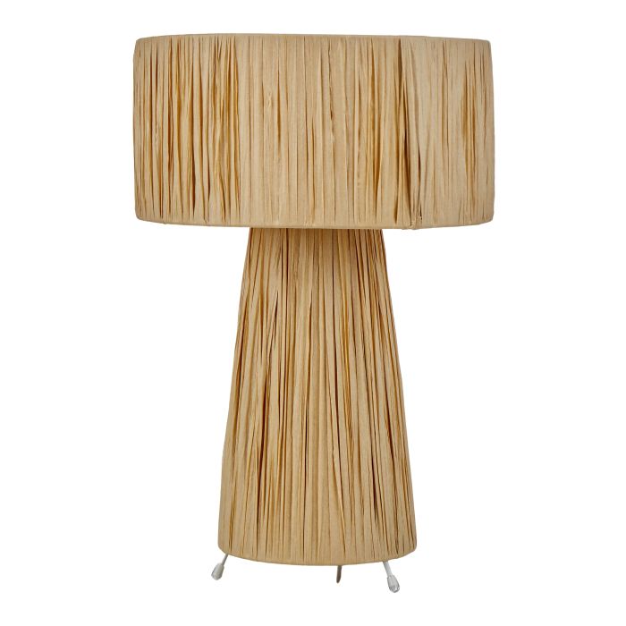 Raffia Table Lamp – enspirefurniture