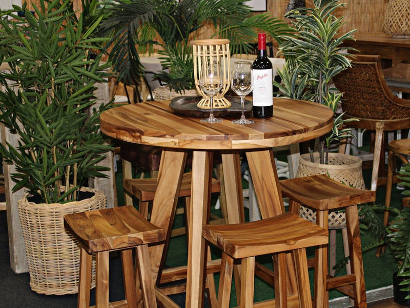 Flinders Teak Bar table – enspirefurniture